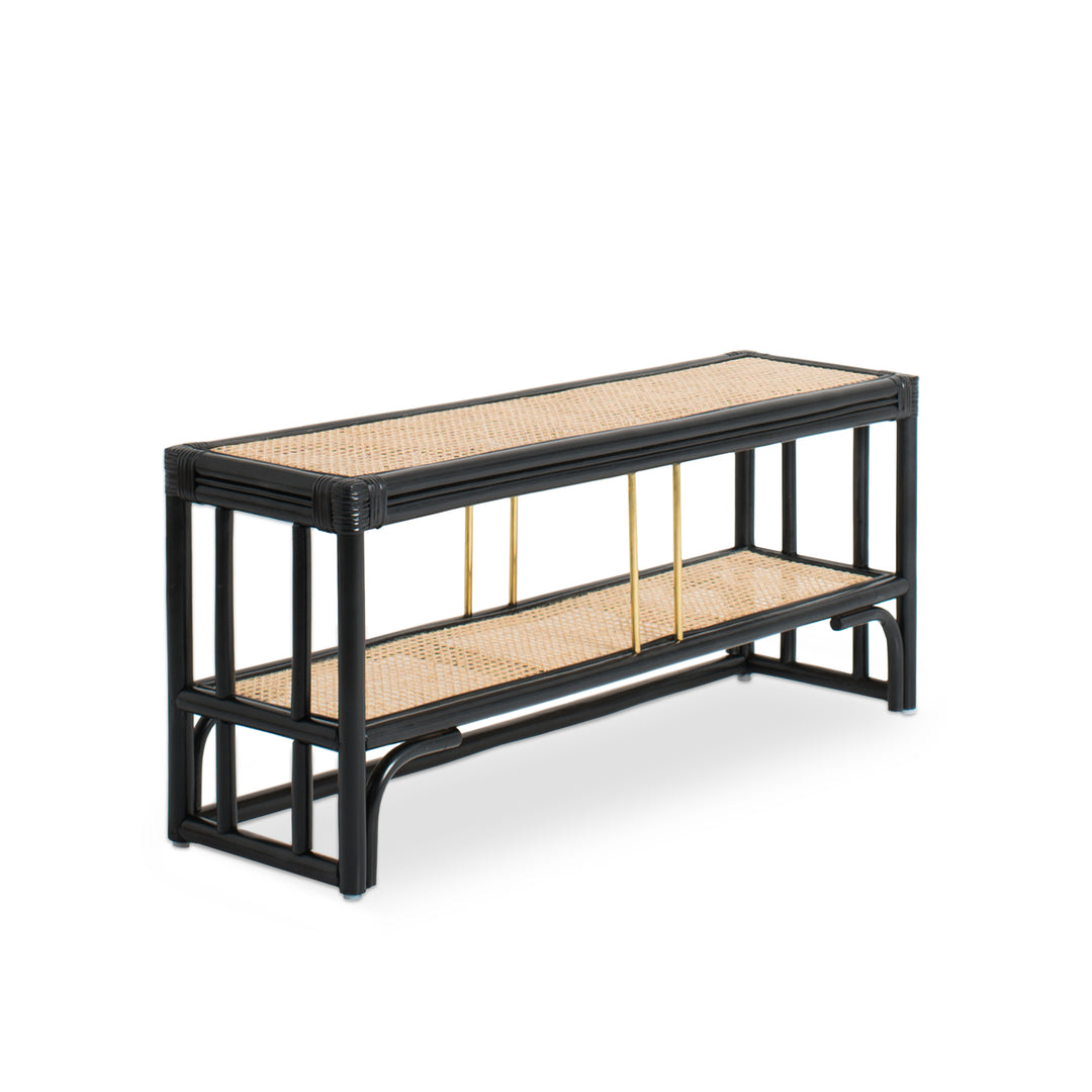BROOK Shoe Bench - Black | Nature Native